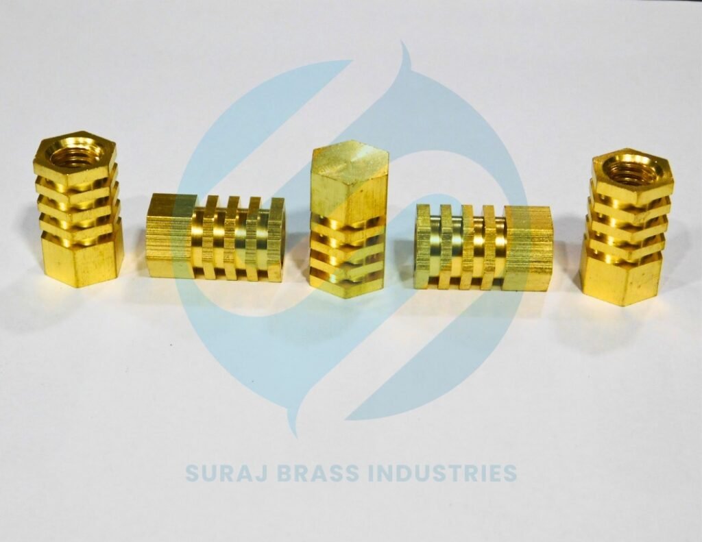 High-Quality Brass Hex Inserts for Durable Fittings