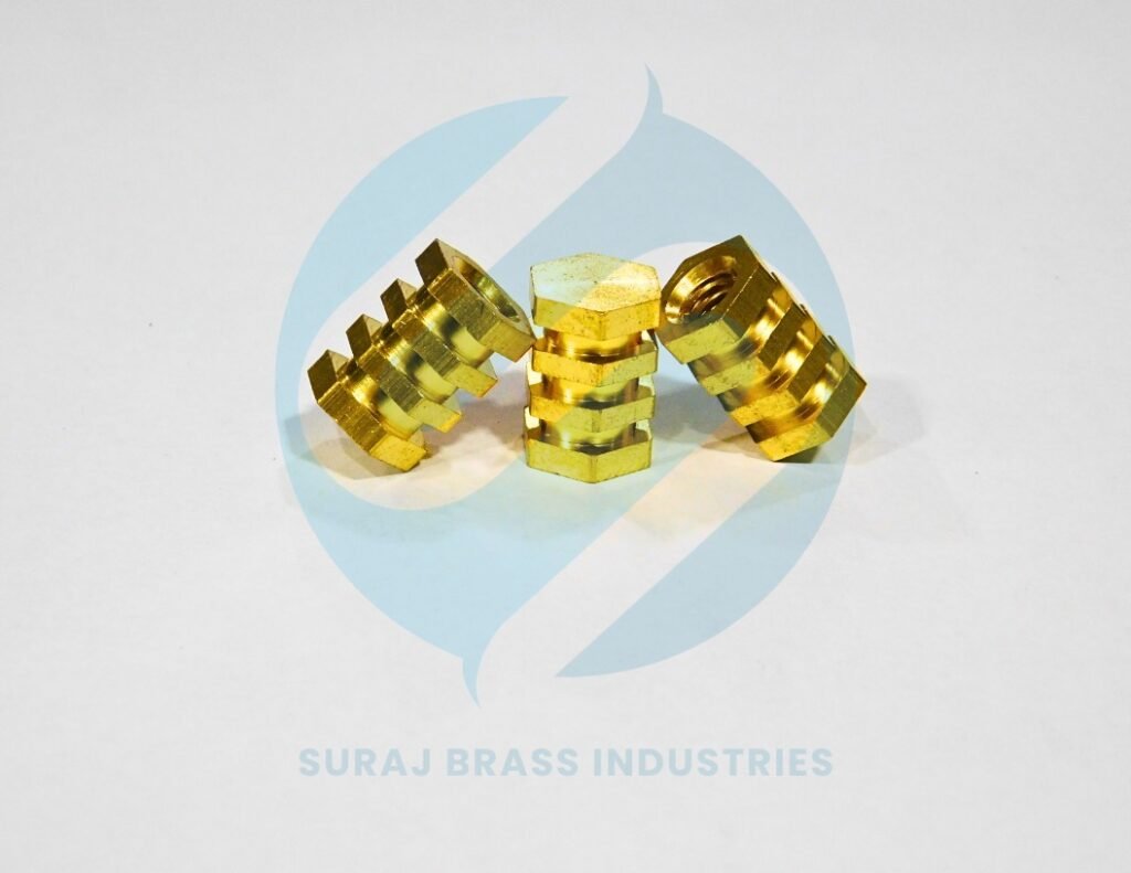 High-Quality Brass Hex Inserts for Durable Fittings